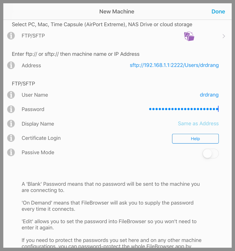 My FileBrowser setup - All this